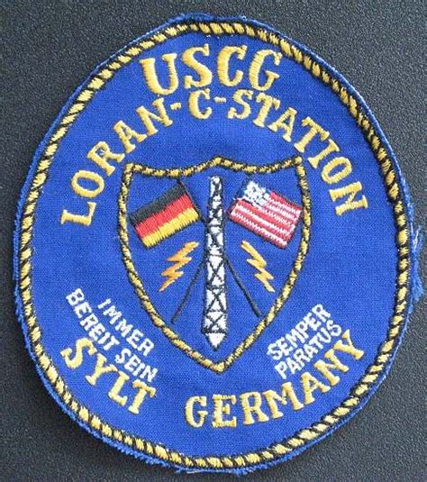 Uscg Loran Long Range Navigation And Comm Station Patches Us Coast Guard Patches U S