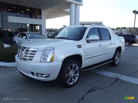 White Diamond Tricoat Cadillac Escalade EXT Luxury AWD GTCarLot Car Color