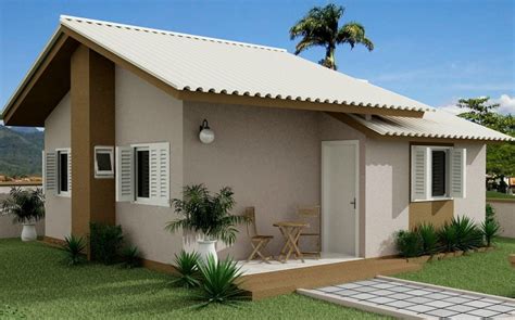 Fachadas De Casas Simples Varanda 30 Fotos