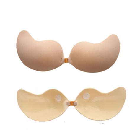 Us Seller Silicone Self Adhesive Magic Push Up Strapless Invisible Bras