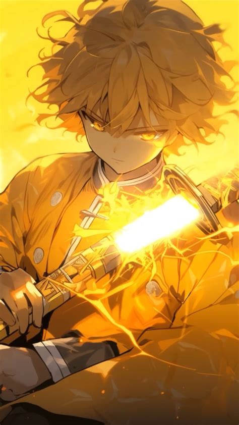 Zenitsu Moonlight Thunder Kimetsu No Yaiba Live Wallpaper Video