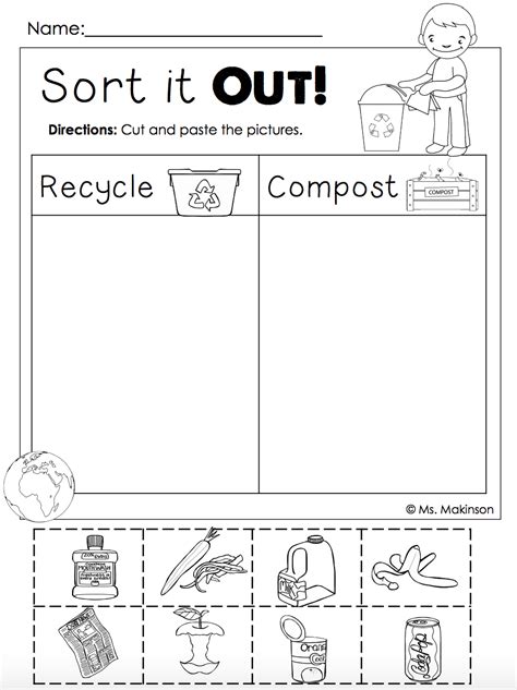 Printable Reduce Reuse Recycle Worksheets Printable Word Searches