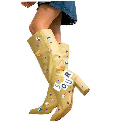 Olivia Rodrigo Sour Inspired Boots