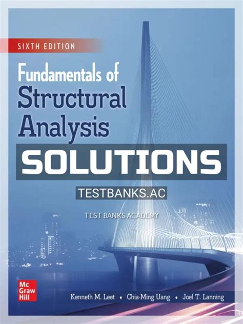 Solutions Manual For Fundamentals Of Structural Analysis Th Edition By