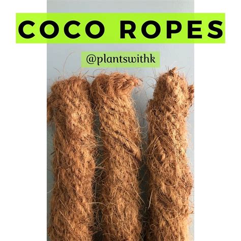 Coco Ropes Coco Rope Coconut Fiber Coco Coconut Twine Coco Yarn