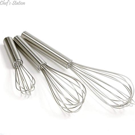 Fine Wire Whisk With Flat Base My