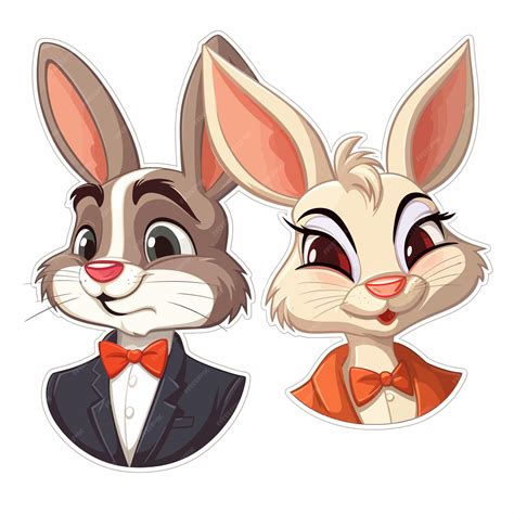 Bugsbunnyylolabunneyemociones Dibujos Animados Vector Premium