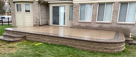 Patios Macomb Chesterfield And Shelby Mi Big Lakes Lawncare
