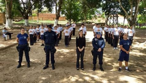 MP acompanha atividades do projeto Polícia Militar Mirim em Ji Paraná