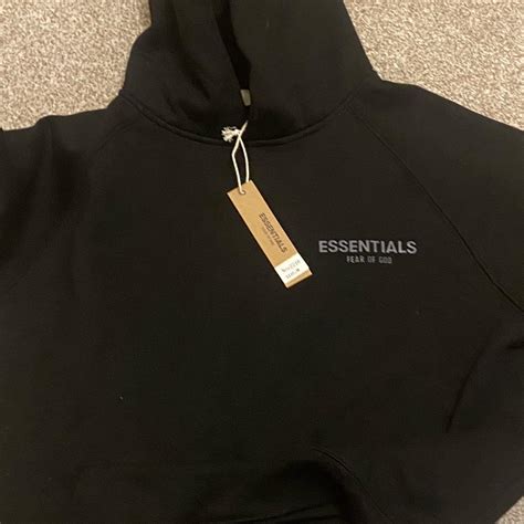 Essentials Hoodie Medium Depop