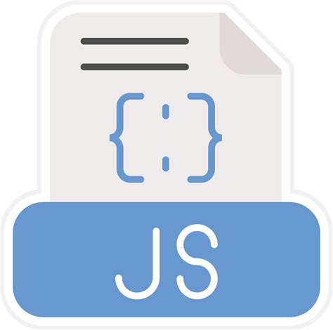 Javascript File Vector Icon 33184683 Vector Art At Vecteezy