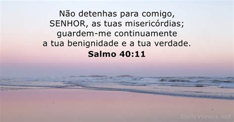 26 De Junho De 2023 Versículo Da Bíblia Do Dia Salmo 4011