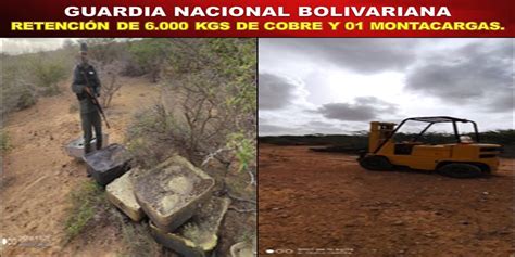 Gnb Incauta 6000 Kilos De Cobre En El Estado Falcón