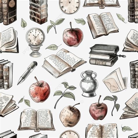 Self Study Lessons Seamless Pattern Self Study Lesson Png