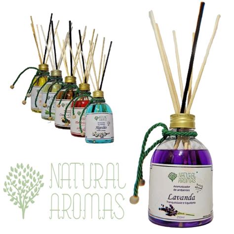 Difusor E Aromatizador De Ambientes Natural Aromas 250ml Diversos Aromas Shopee Brasil