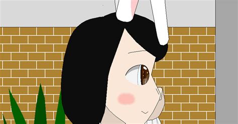 観葉植物 九月末の朝、大学講義棟玄関での堀北真希うさぎ しらぎくさいとのイラスト Pixiv