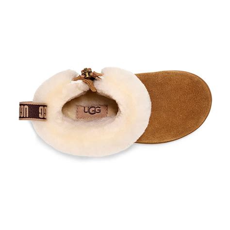 Ugg Mini Quilted Fluff Boots Brown Dressinn