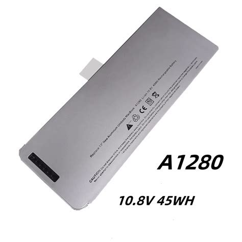 A1280 10 8V 45WH Laptop Battery For Apple MacBook 13 A1278 2008