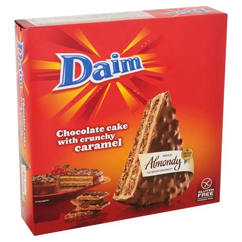 Almondy Daim Chocolate Cake With Crunchy Caramel 400 G Carrefour Site