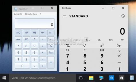 Alten Taschenrechner Calc Exe Unter Windows 10 Starten Deskmodder Wiki