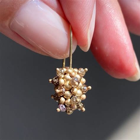 Pin By Shani Mcgecko On Earrings For Night Champagne Diamond Jewelry Inspiration Pearl