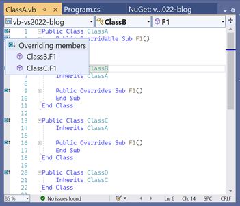 Whats New For Visual Basic In Visual Studio Net Blog