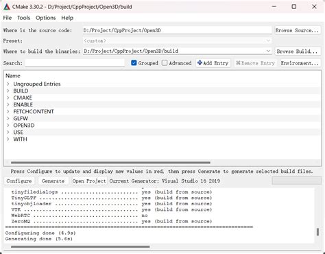 windows11 vs2019 open3d 0 18 0 编译配置记录 open3d编译 csdn博客