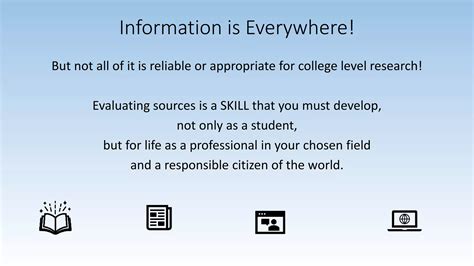 Critical Evaluating Skills Pptx Education