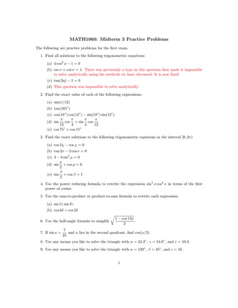 math1060 midterm 3 practice problems