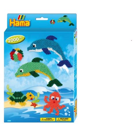 Мозайка с мъниста Пиксел Арт Делфини 2000 мъниста аксесоари
