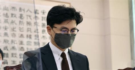 한동훈 법무장관 역할 최선 다할 것당권 불출마 공식화