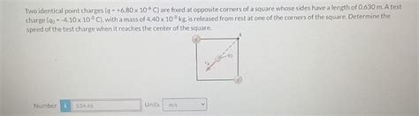 Solved Two Identical Point Charges