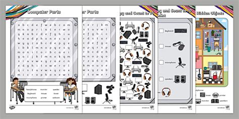 New Ks1 Computer Parts Activity Pack Twinkl Uk Computing