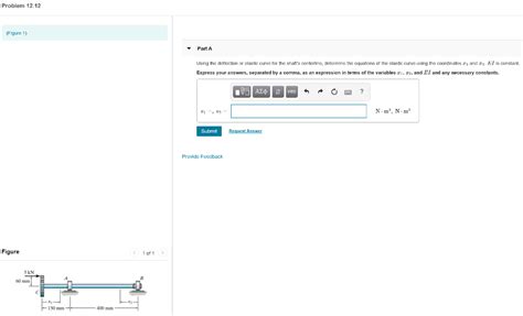 Solved Problem Figure Part A Using The Deflection Chegg
