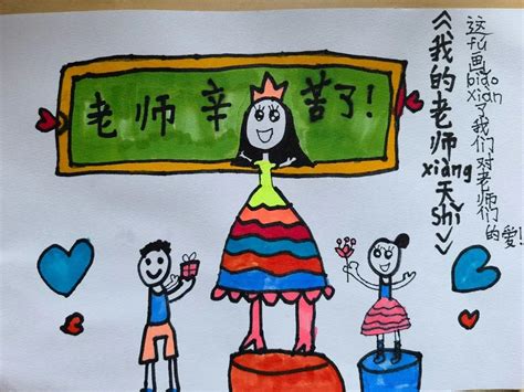 你看！孩子眼中的老师原来是这样！
