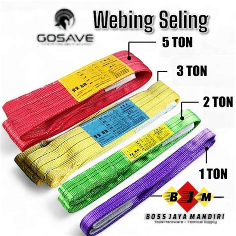 Promo Webing Seling Tali Webing 1 Ton X 4 Meter Diskon 23 Di Seller