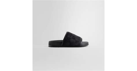 Gucci Slides In Black For Men Lyst