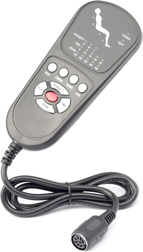 Allcsm 8 Pin Massage Function Remote Handset Controller For