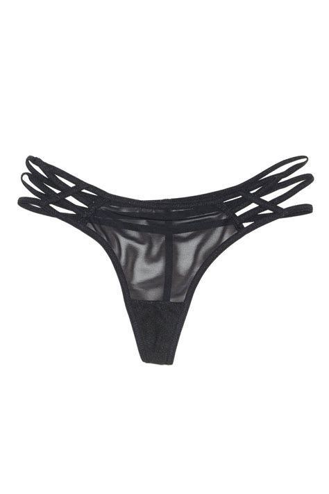 Wolf And Whistle Lyle Super Strappy Thong Playful Promises Usa