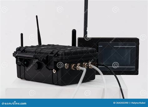 Advanced Portable Electronic Warfare System With Antenna And Control