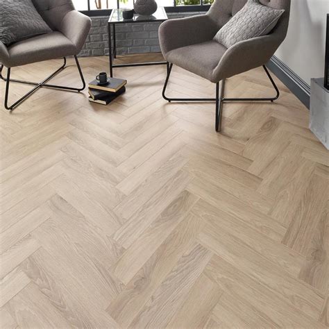 Building Material Waterproof 4mm 5mm Click Lock Herringbone Spc PVC Lvt