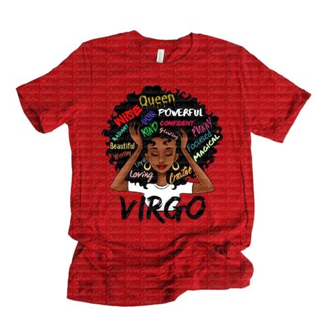 Virgo T Shirt Etsy