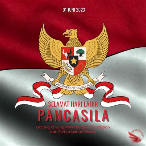Hari Lahir Pancasila Template Postermywall