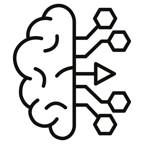 Predictive Insights Icon Line Vector Illustration 37328766 Vector Art