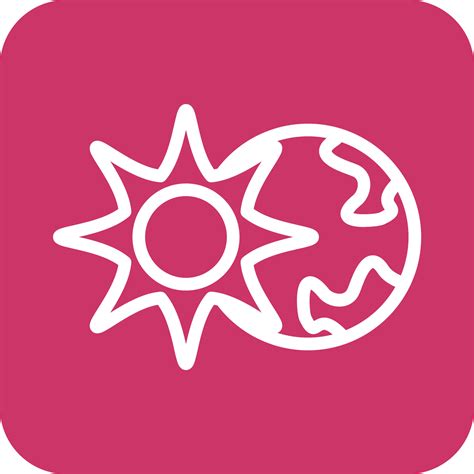 Solar Eclipse Icon Vector Design 22827768 Vector Art At Vecteezy