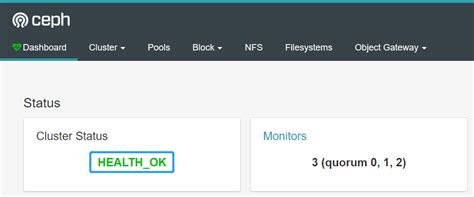 ⑤ ceph dashboard界面介绍与安装 ceph管理界面 csdn博客