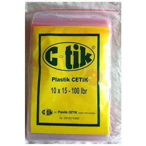 Jual Plastik Cetik Klip 10x15 Cm Shopee Indonesia