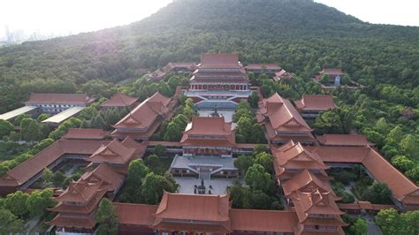 合肥航拍夕阳下的开福禅寺 搜狐大视野 搜狐新闻