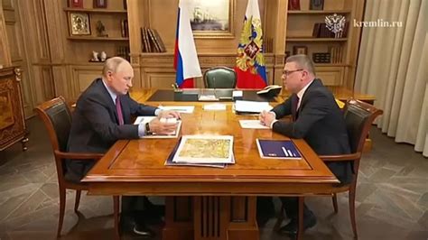 Путин на встрече с губернатором Челябинской Нетипичный Челябинск