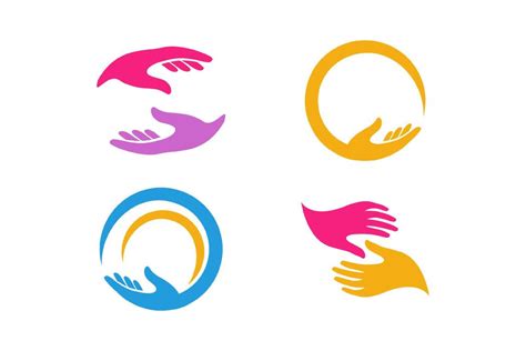 Hand Logo Vector Art Icons And Graphics For Free Download
